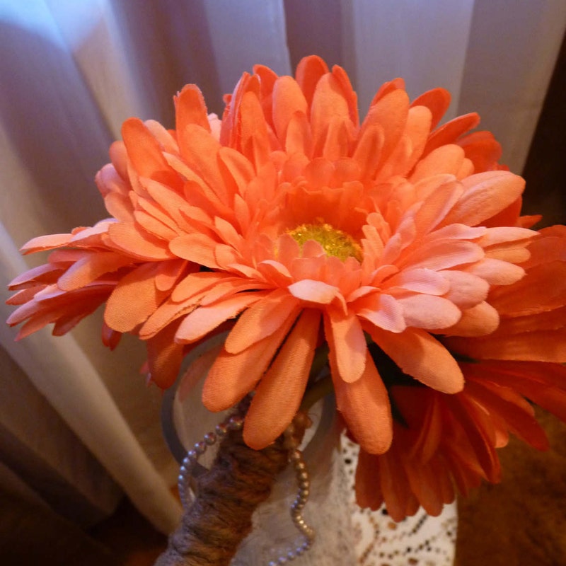 Silk Gerbera Daisies - Etsy