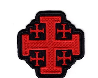 Iron on Cross Patch - Etsy