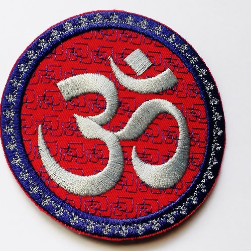 Om Symbol Iron on Patch - Etsy