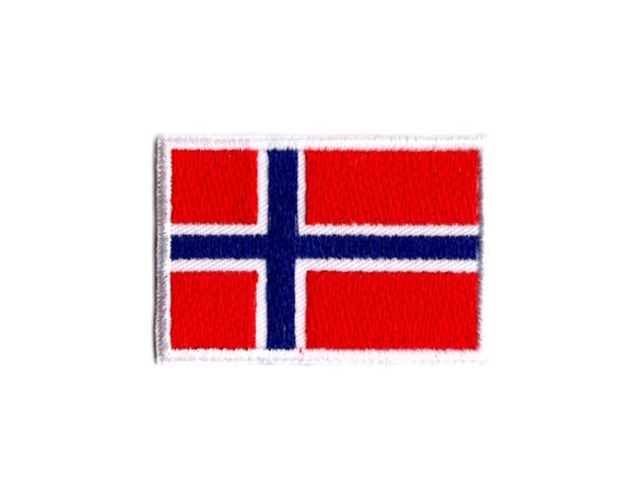 Norway Patch Embroidered Iron on Norway Flag Travel Souvenir | Etsy