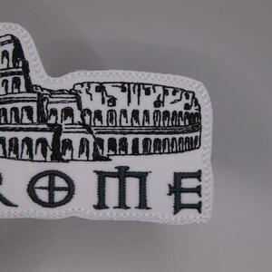 Rome Italy Iron on Embroidered Fabric Patch - Etsy