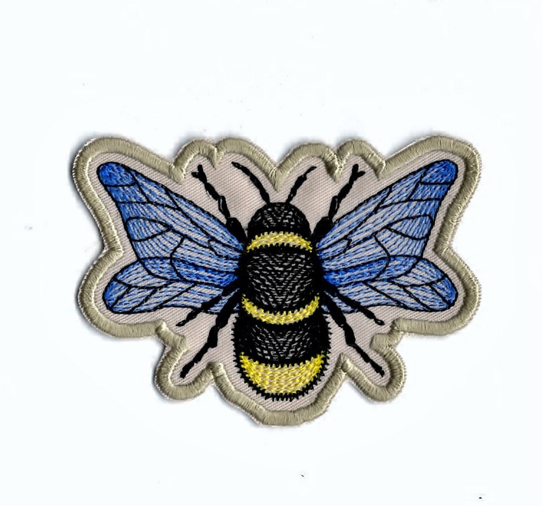 Bumblebee Patch by Balkisboutique! Embroidered Iron on Save the Honey ...