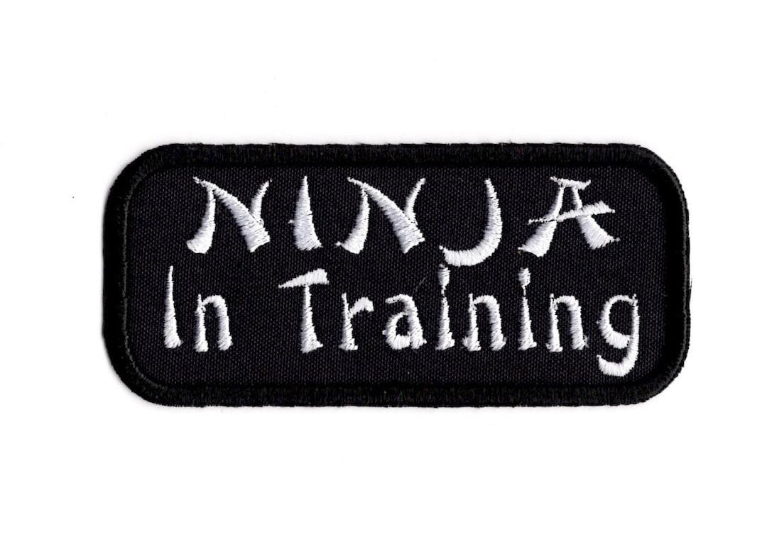 ULTIMATE NINJA PATCH | Embroidered Iron-on Dojo Patch for Karate ...