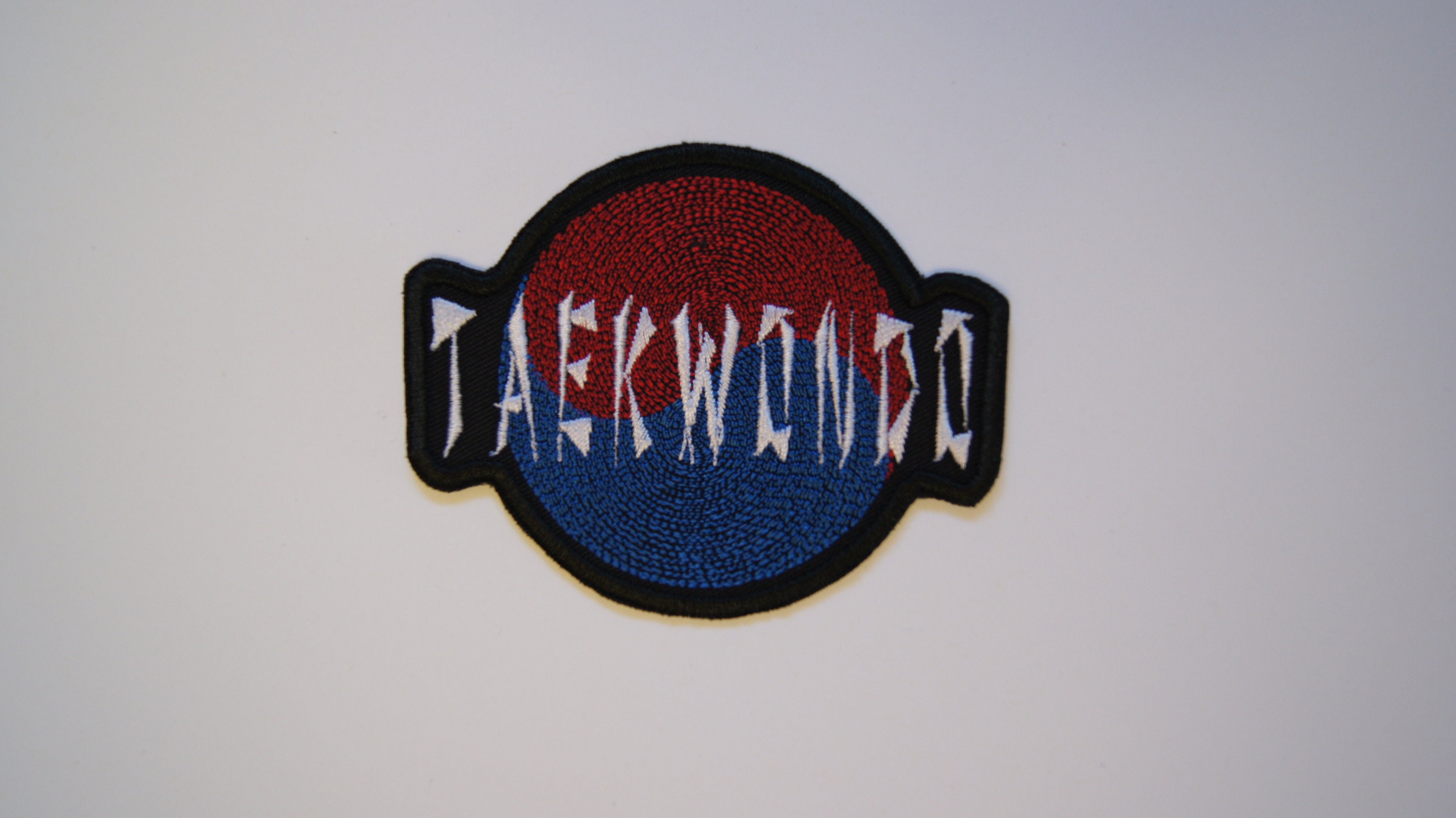 Taekwondo Patch Embroidered Iron on Korean Martial Arts Fabric Dogo ...