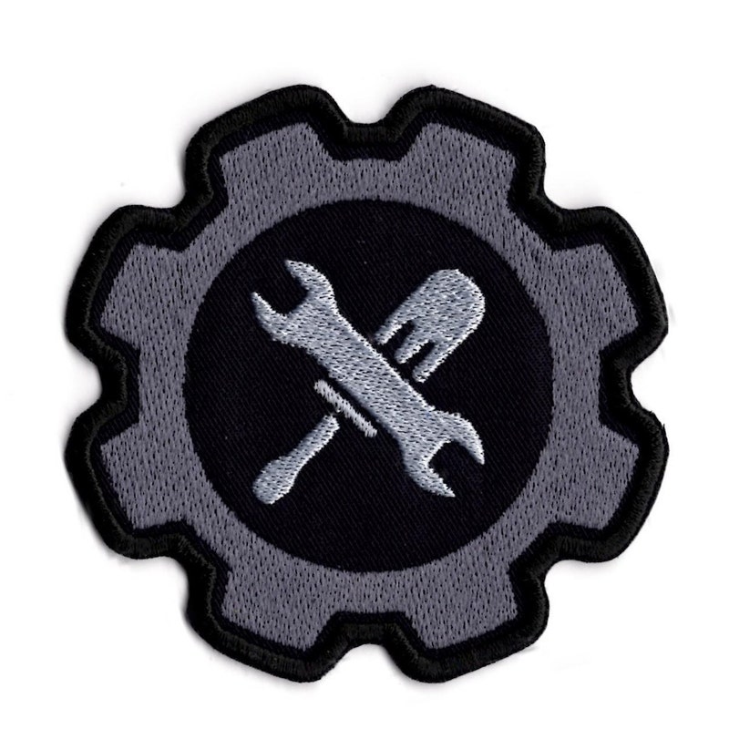 Mechanic Name Patch - Etsy