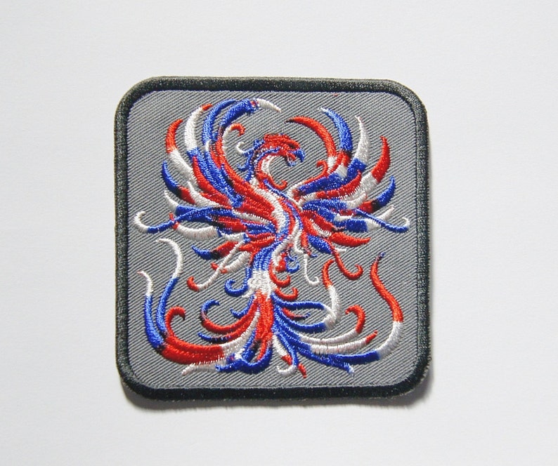 Phoenix Patch Rising from the Ashes Phoenix Embroidered Iron | Etsy