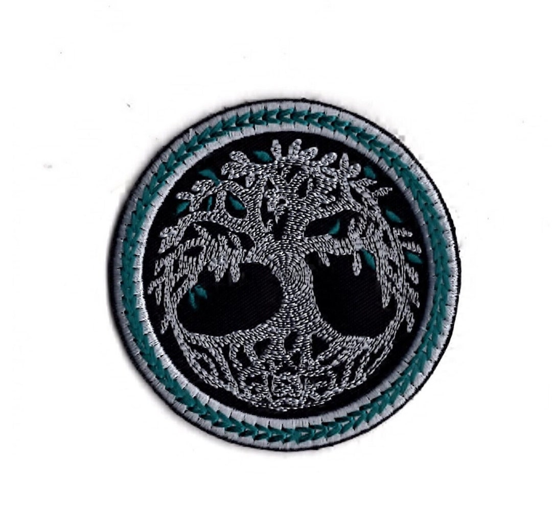 Embroidered Tree of Life Patch: Iron on Bodhi Tree Design - Etsy