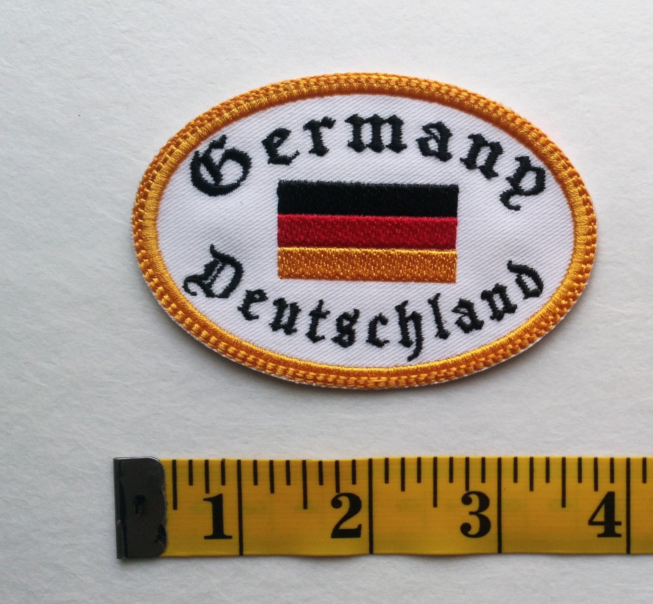 Germany Travel Patch Embroidered Iron on Deutschland Patch - Etsy