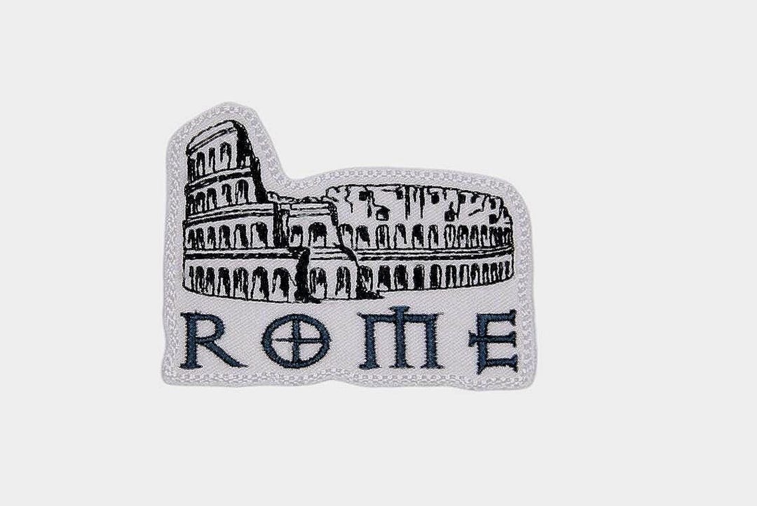 Rome Italy Iron on Embroidered Fabric Patch - Etsy