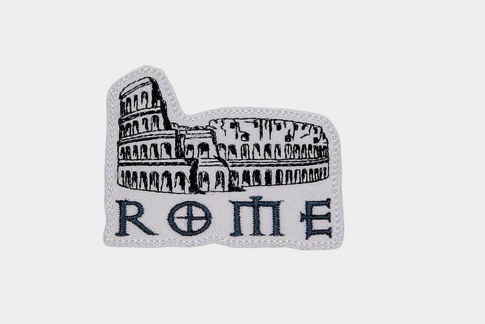 Rome Italy Iron on Embroidered Fabric Patch - Etsy