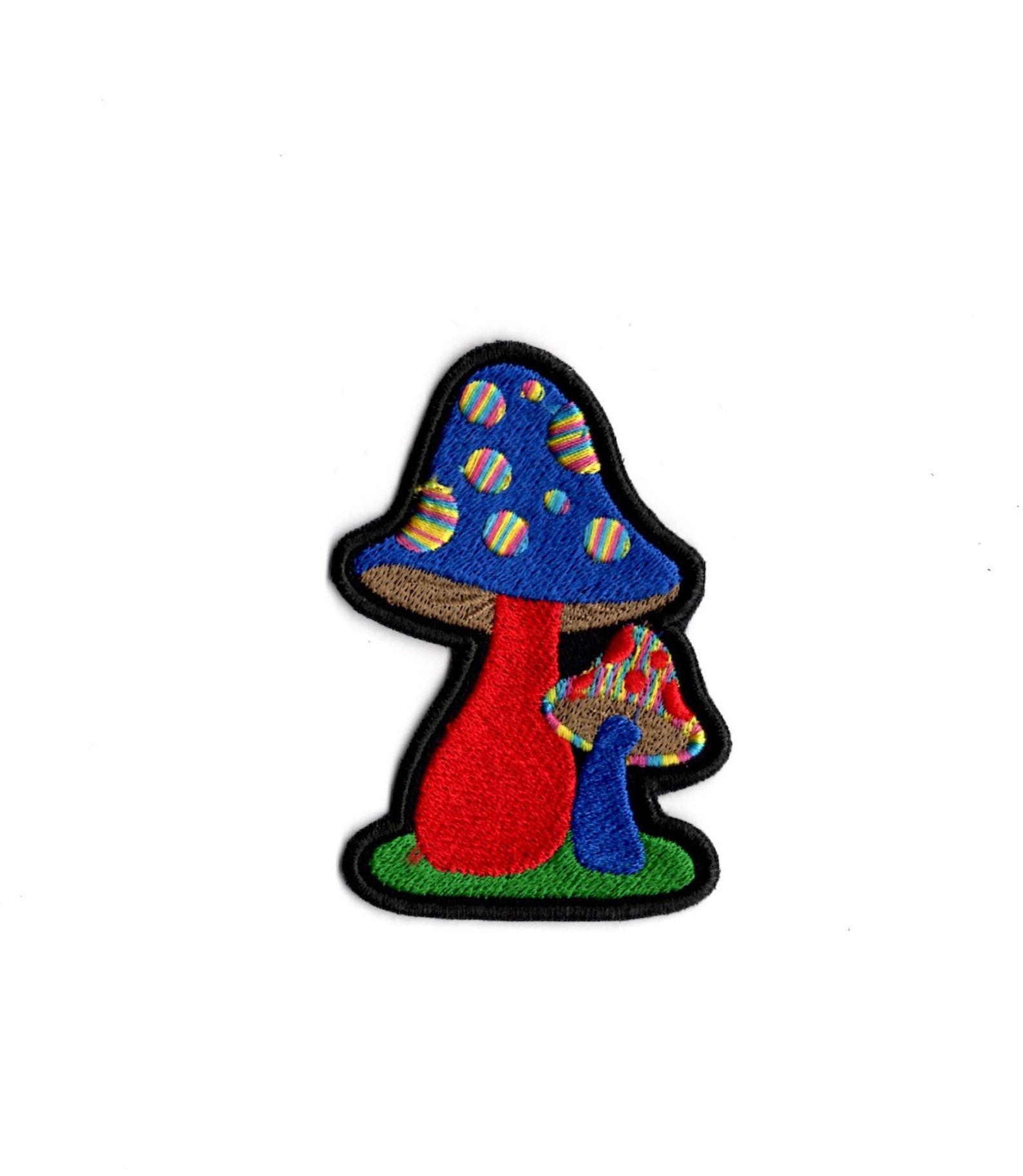 Magic Mushroom Patch Psilocybin Patch Shrooms Hierro En Coser Etsy