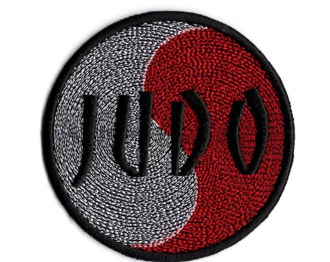 Ninja Katana Sword Iron on Patch Embroidered Fabric Martial Arts Sword ...