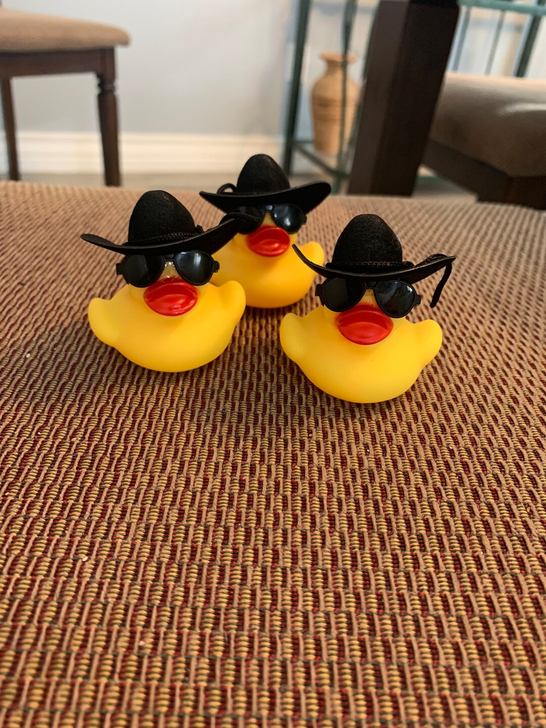 Set of 3 Small RIP Cowboy Ducks - Etsy
