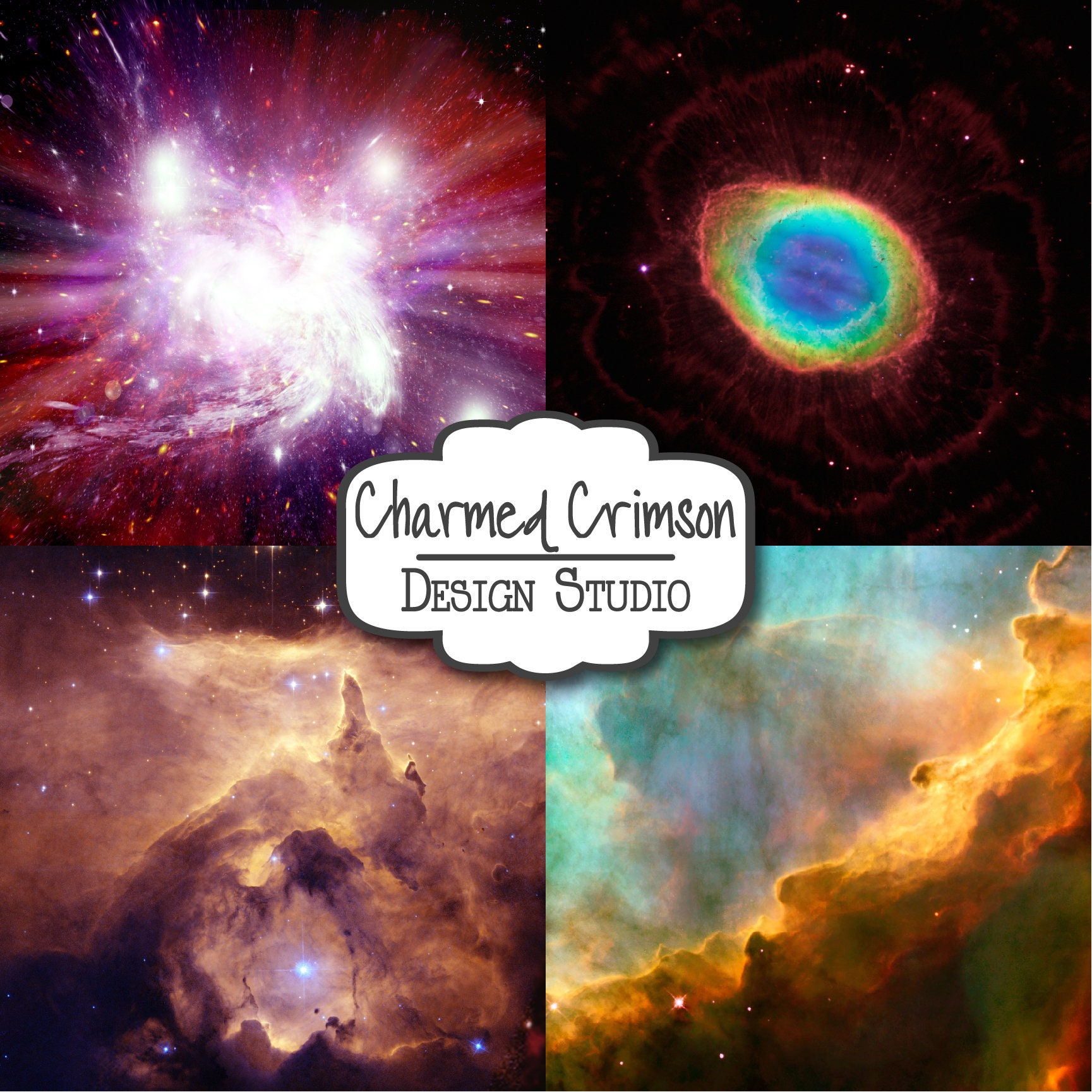 Galaxy Digital Paper, Space Digital Paper, Space Backdrop, Outer Space ...