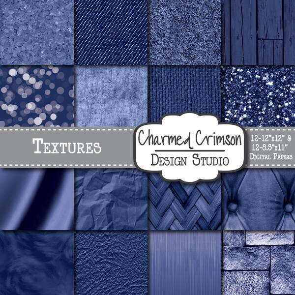 Digital Paper Navy - Etsy