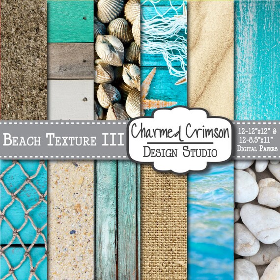 Paper Commercial Use Textured Digital Background Beach Brights Digital ...