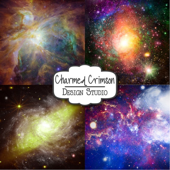 Paper Craft Supplies & Tools Materials Space Backdrop Night Starry Sky ...