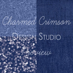 Navy Digital Paper, Blue Digital Paper, Navy Digital Pattern, Navy Blue ...