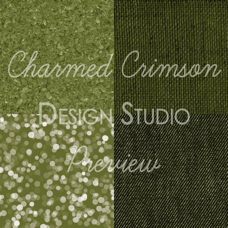 Olive Digital Paper Green Digital Paper Olive Digital - Etsy