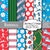 Red Digital Paper, Baseball Digital Paper, Baseball Digital Pattern ...