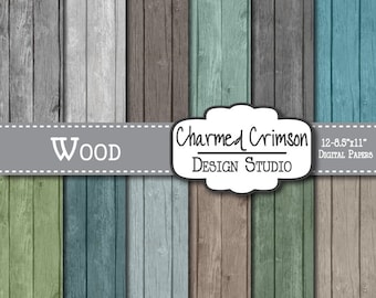 Distressed Wood Digital Textures Rustic Digital Paper Old - Etsy