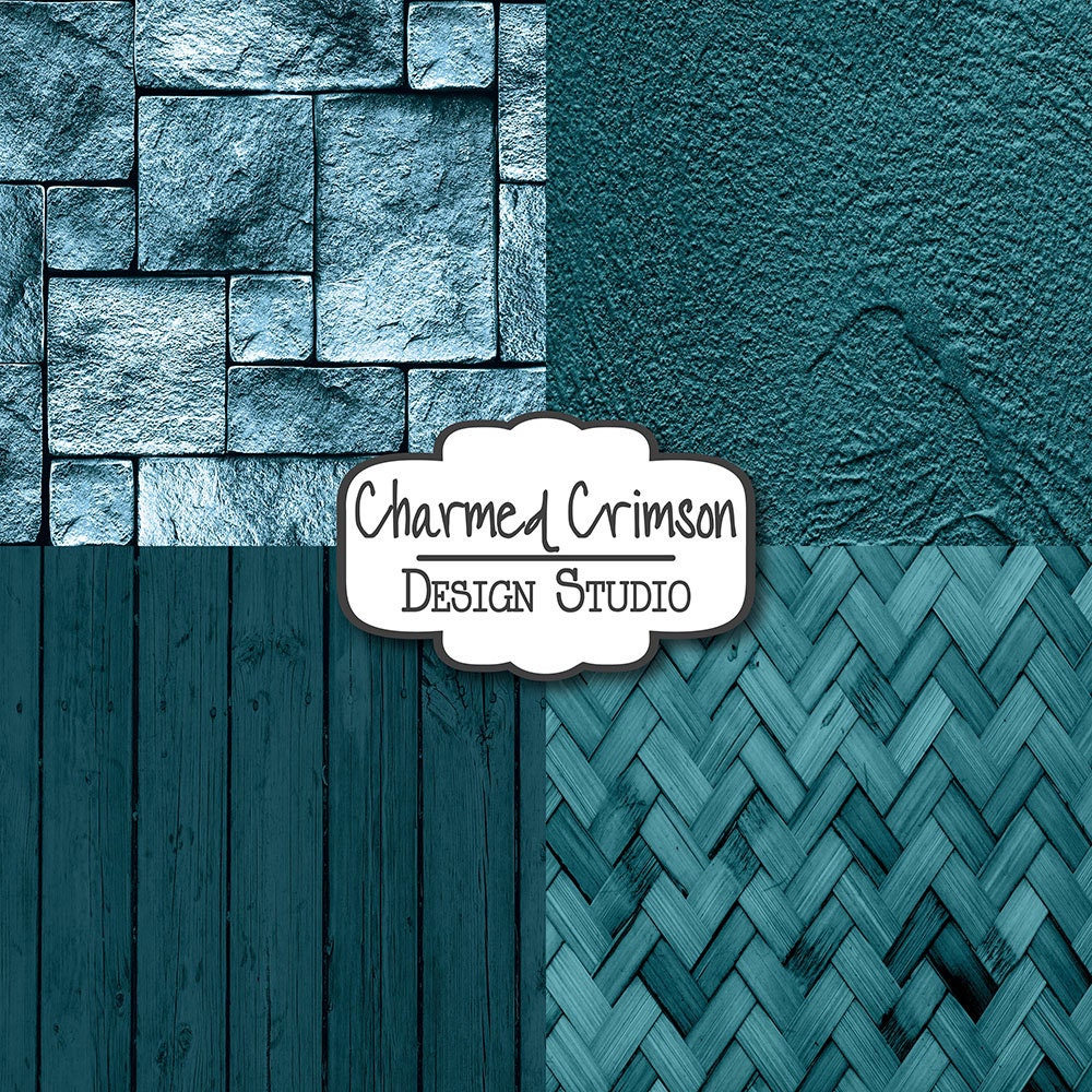 Papel digital azul, papel digital teal, patrón digital azul, papel de ...