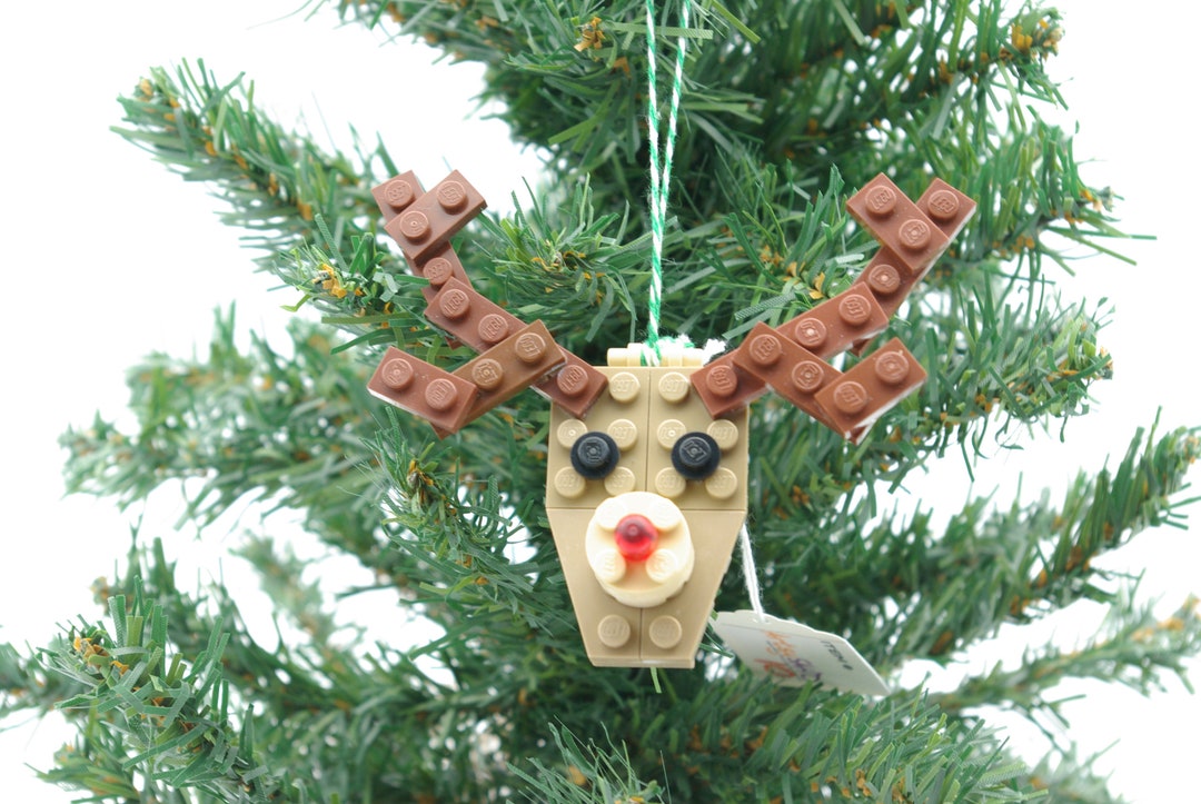 Rudolph the Red Nosed Reindeer Christmas or Holiday Ornament Handmade ...