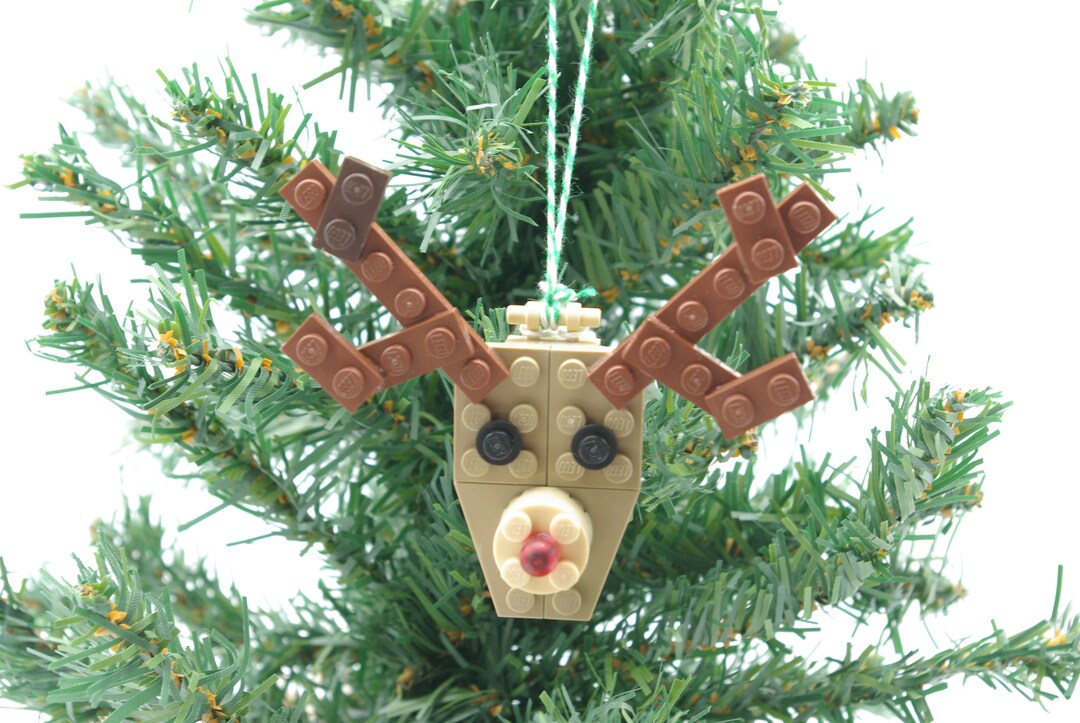 Rudolph the Red Nosed Reindeer Christmas or Holiday Ornament Handmade ...