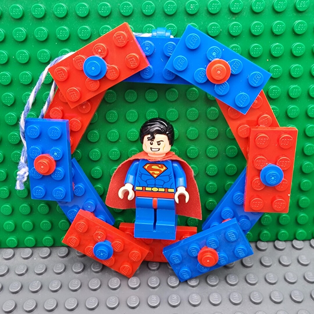 Superman From DC Justice League Christmas or Holiday Ornament Hand ...