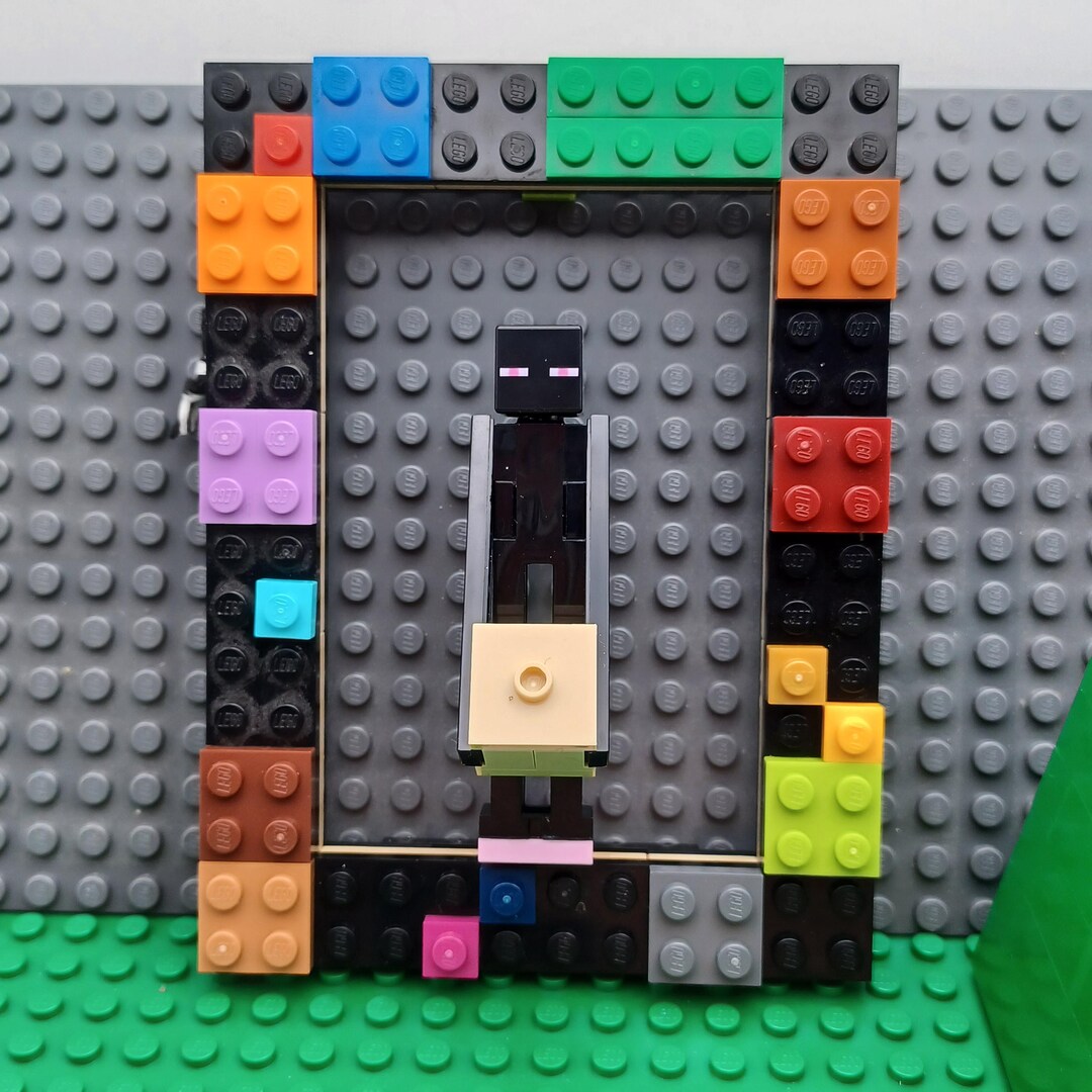 Enderman With Box From Minecraft Christmas or Holiday Ornament Hand ...