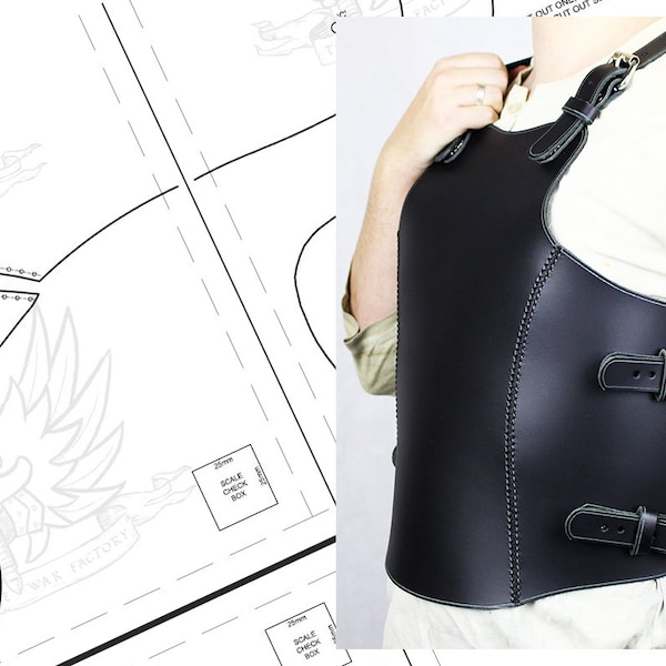 Leather Armor Pattern - Etsy