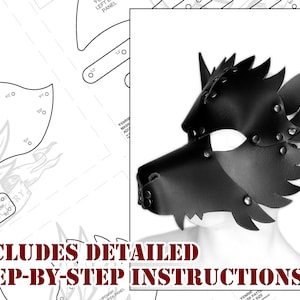 Wolf Mask - Etsy