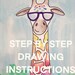 Rainbow Giraffe- Step by Step Drawing Instructions by VIRIDIAN ART ...