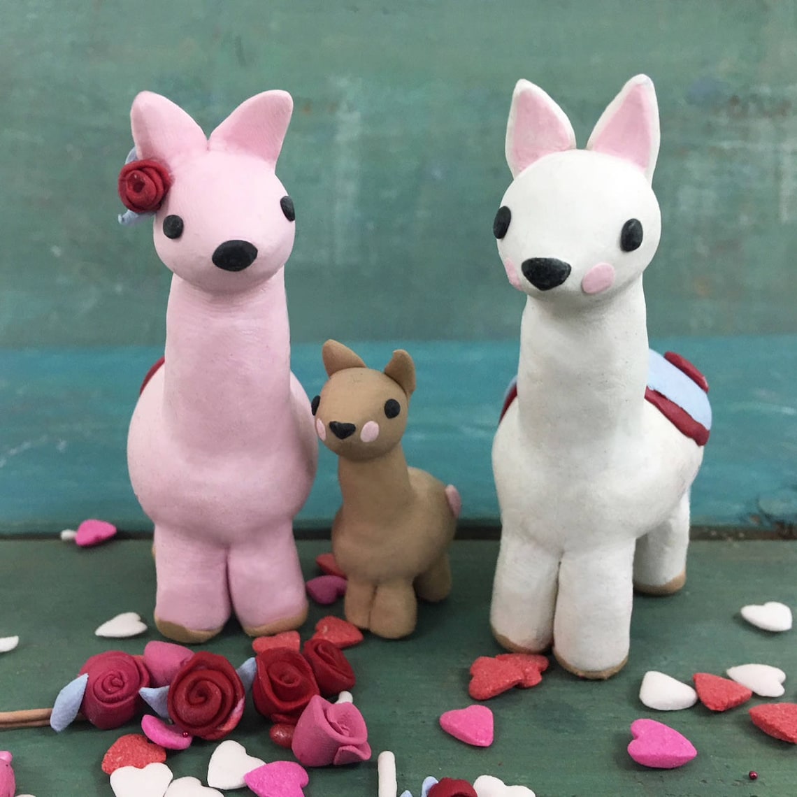 Llama CLAY KIT // Polymer Clay Llama // Gift // Clay Figurines- FREE ...