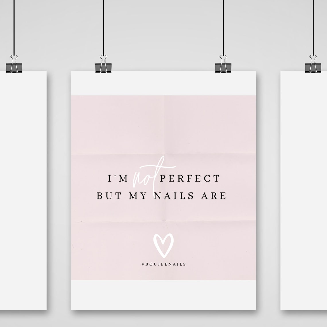 Boujee Nails Marketing Social Media Bundle for Instagram - Etsy