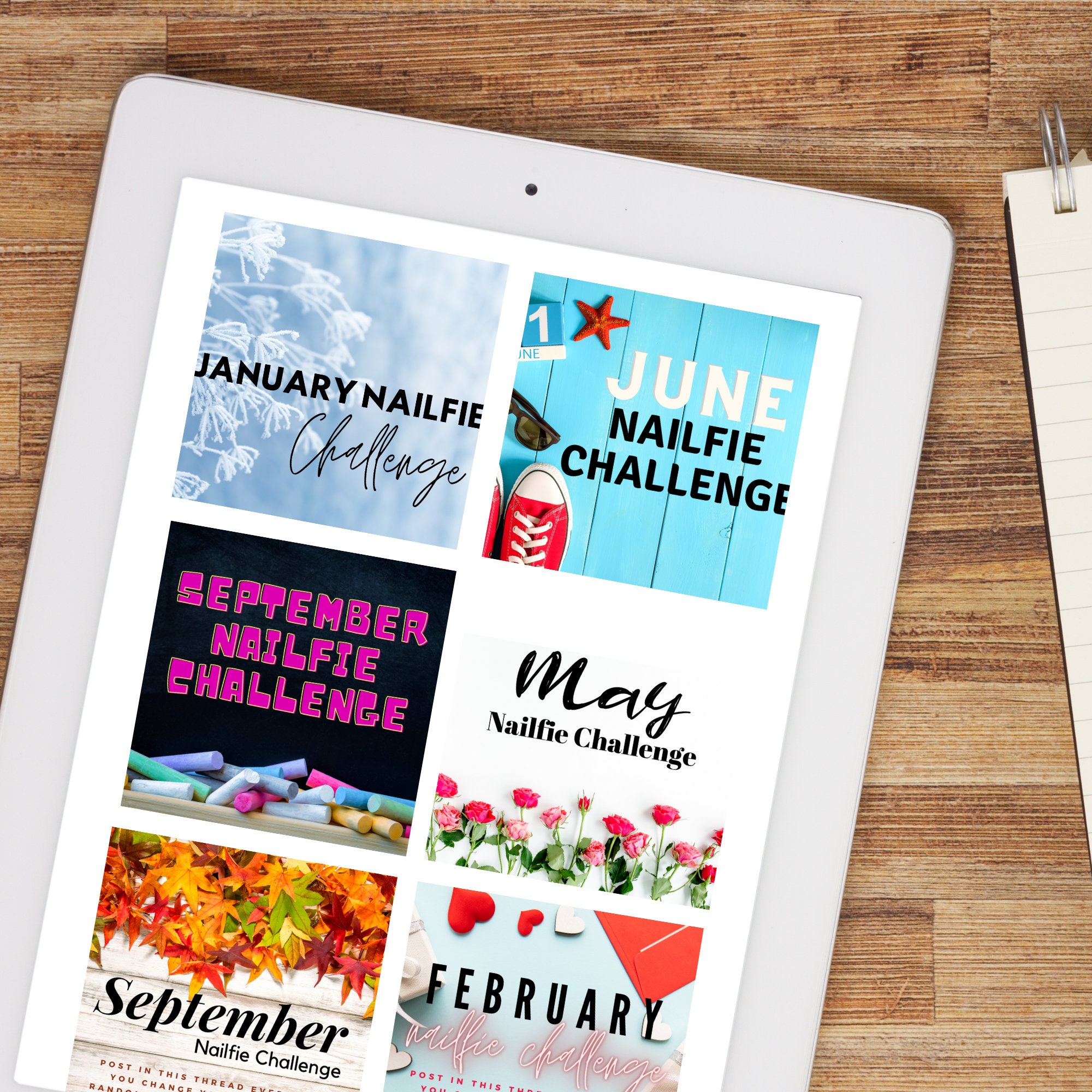 Monthly Nailfie VIP Challenge, Social Marketing, Social Media Bundle ...