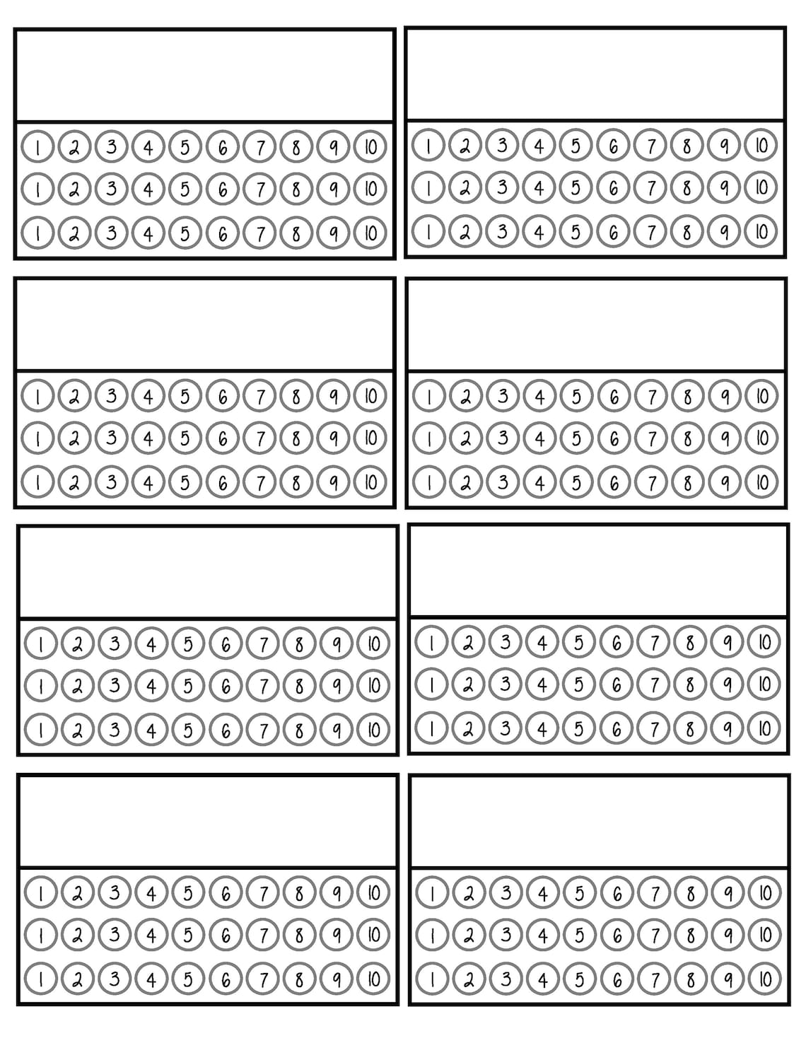 Reading Punch Cards Digital Download Home School Classroom - Etsy