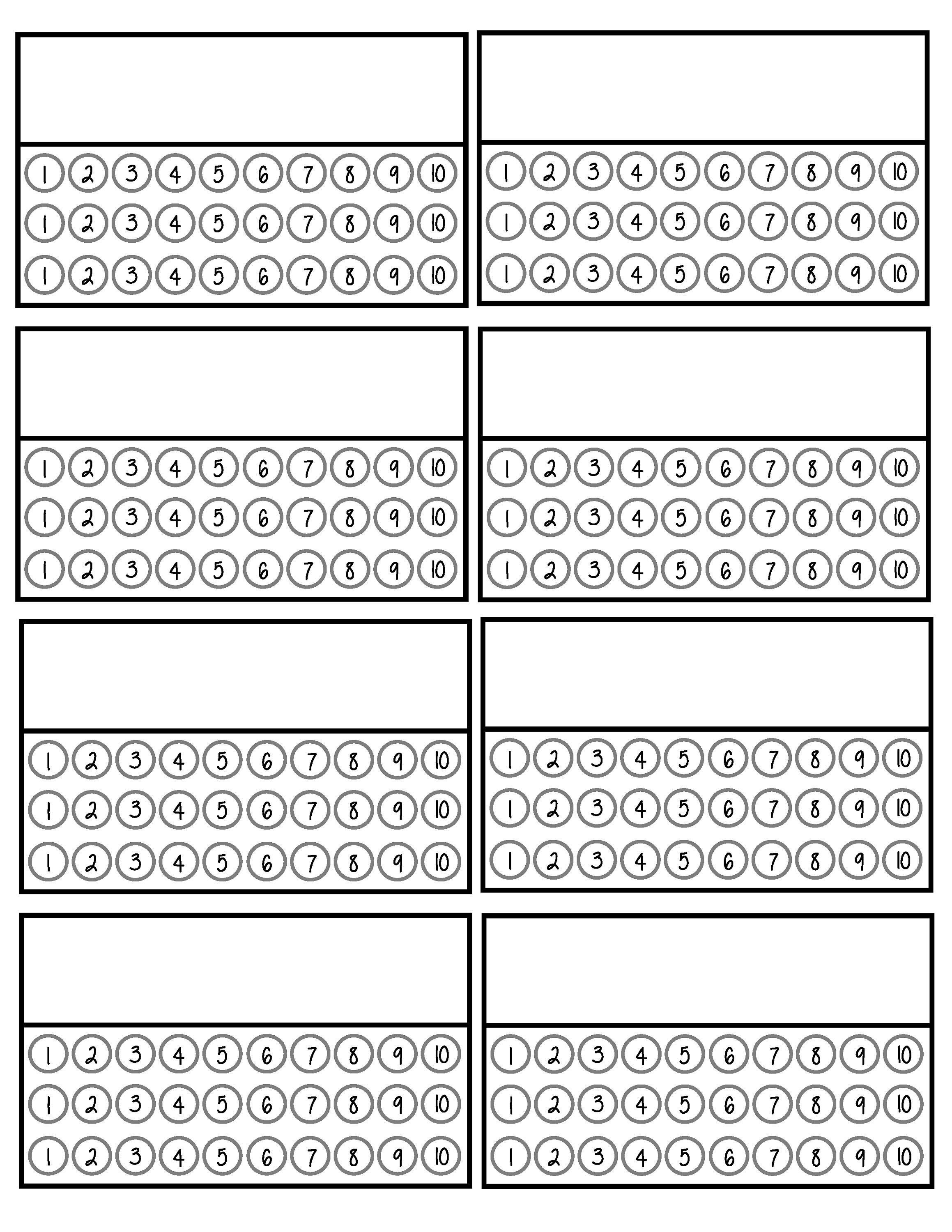 Reading Punch Cards Digital Download Home School Classroom - Etsy