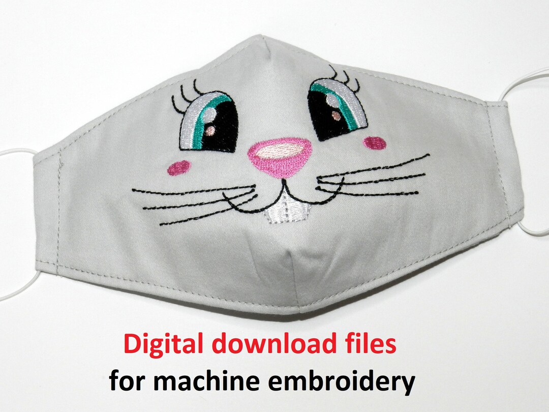 Machine Embroidery Design - Digital, Embroidery Design Files for Mouth ...