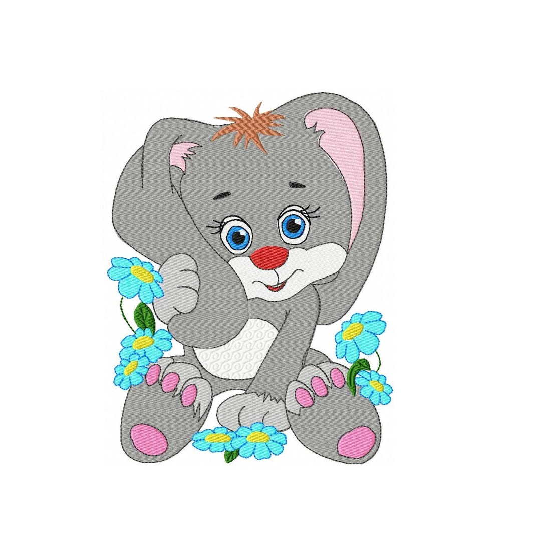 Embroidery Designs, Machine Embroidery Design Rabbit, Easter Rabbit - Etsy