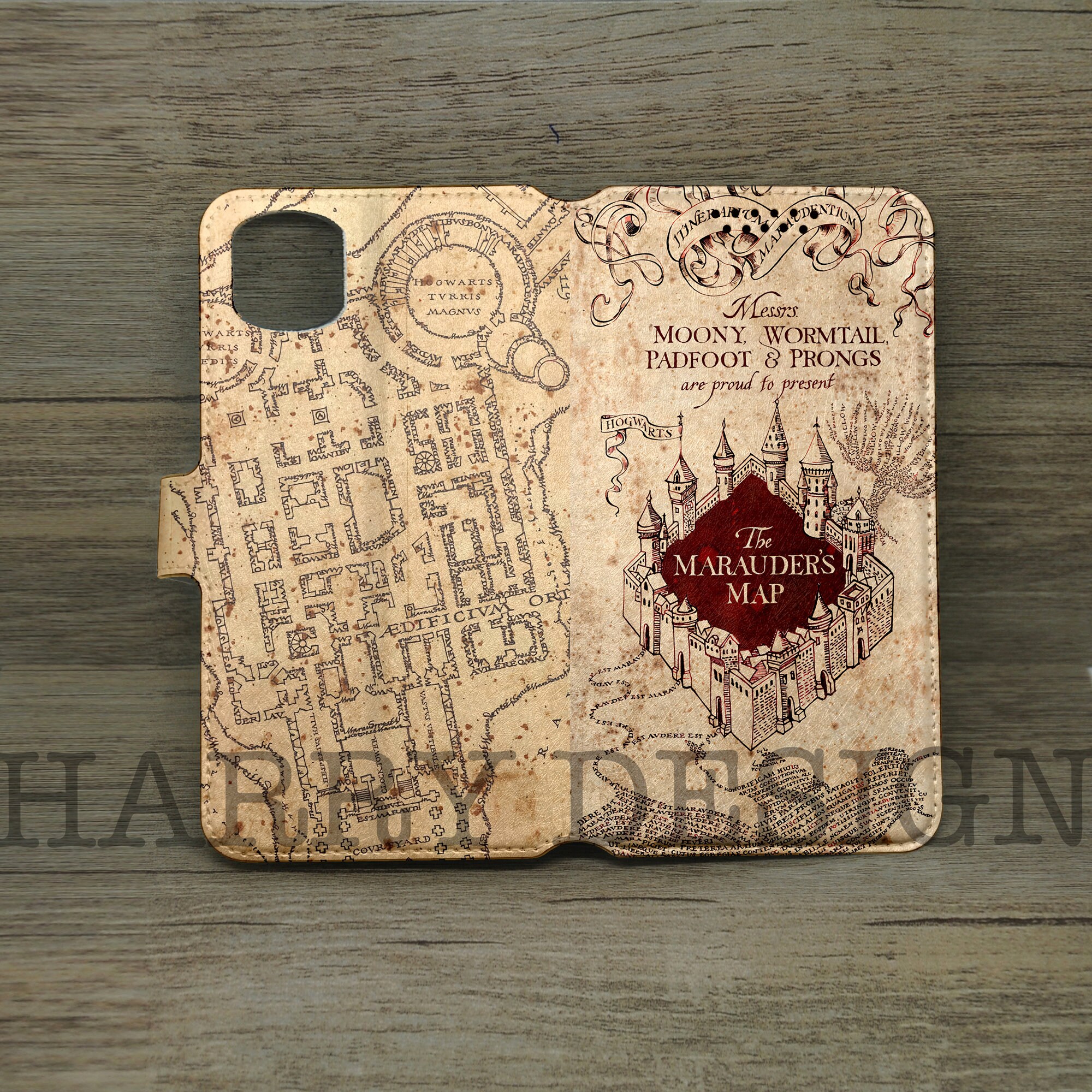 Plantilla De Mapa De Merodeadores