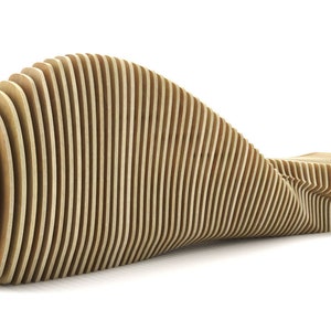 Noctem Bench - CNC Cut Parametric Bench - Etsy