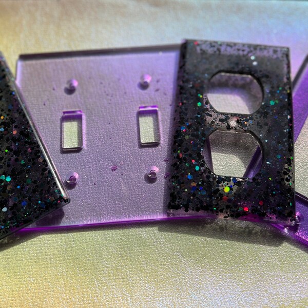 Purple Light Switch Covers - Etsy