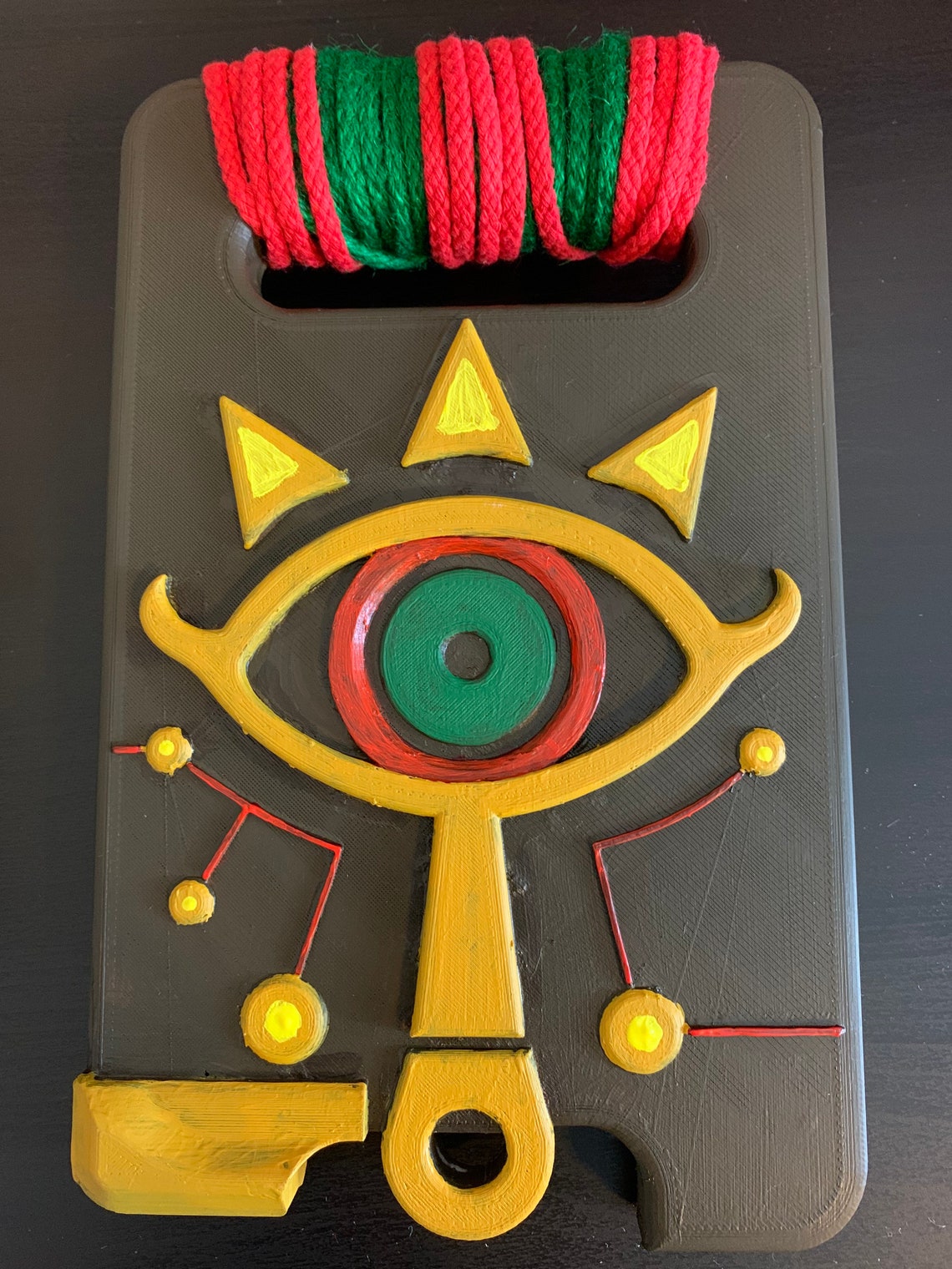 Hand Painted Sheikah Slate The Legend of Zelda Breath of the | Etsy