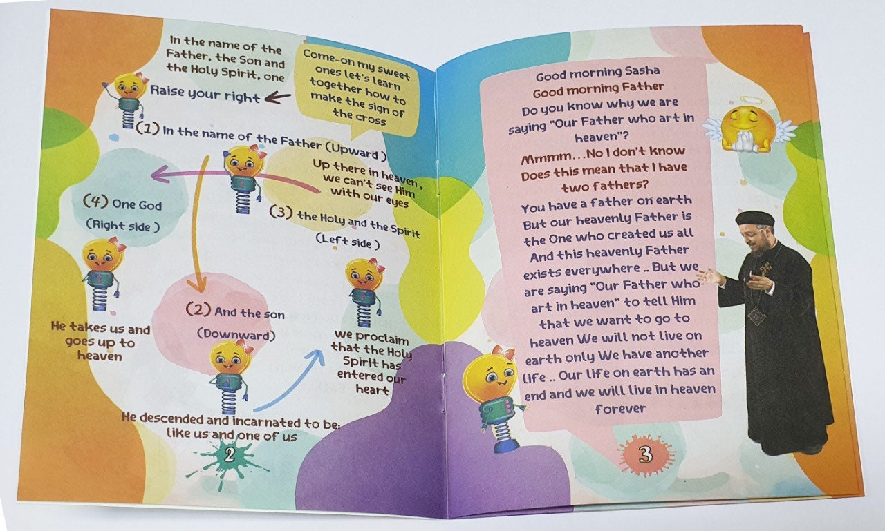 Our Father Prayer Book: Coptic Orthodox Children's Explanation - Etsy