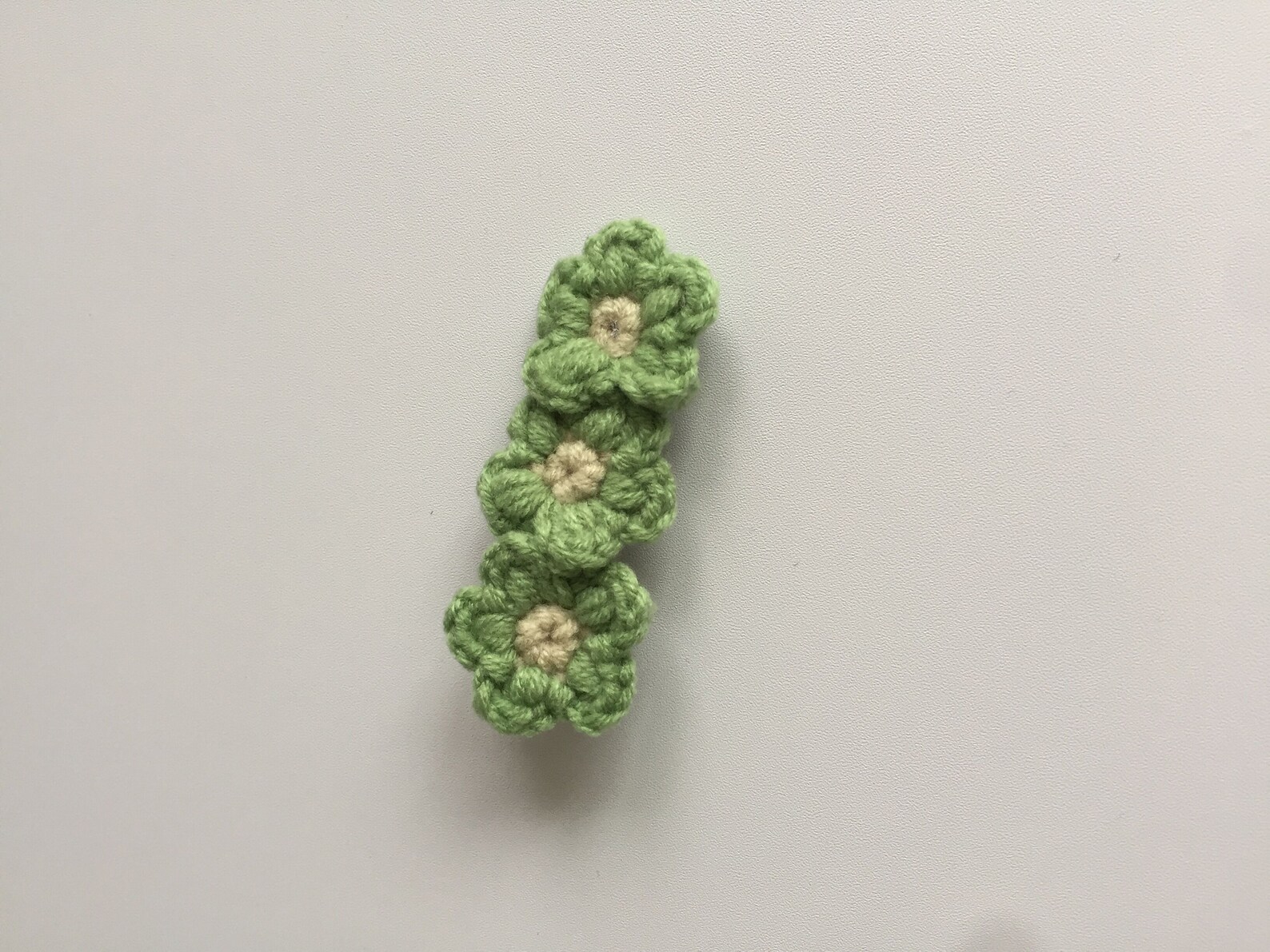 Crochet Adorable Cute Flower Clip Handmade Hair Pin Clip - Etsy
