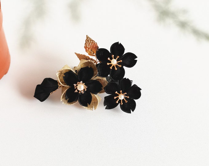 Japanese Kanzashi Handmade Sakae Crane Hairpin - Etsy