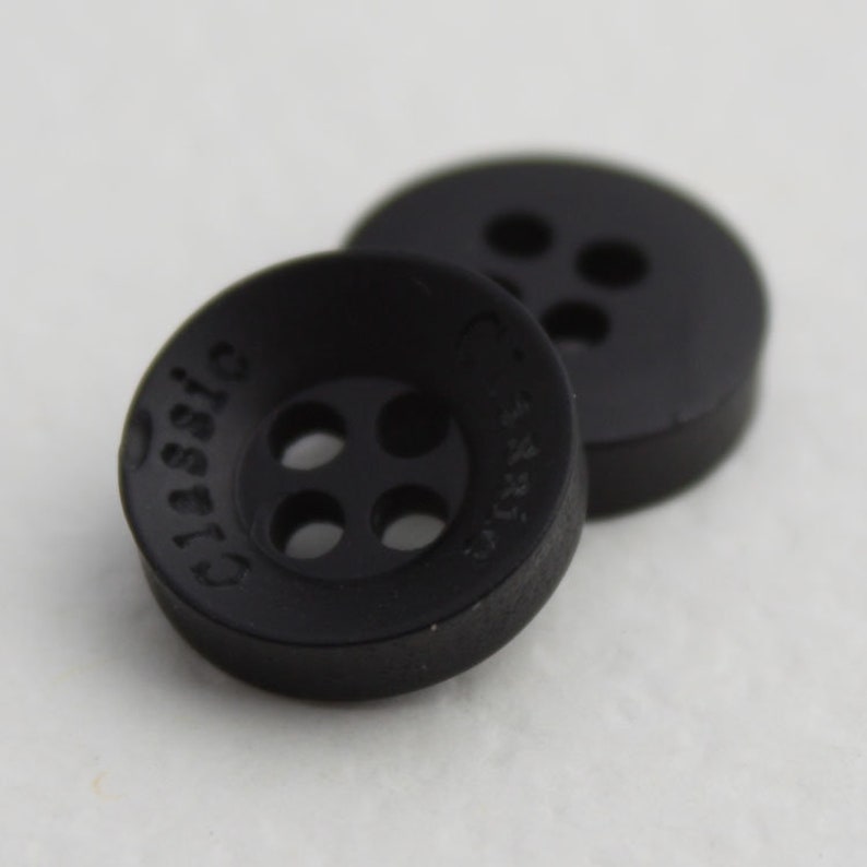20 Pieces 11.5mm0.45shirt Buttons 4-hole Vintage Round - Etsy