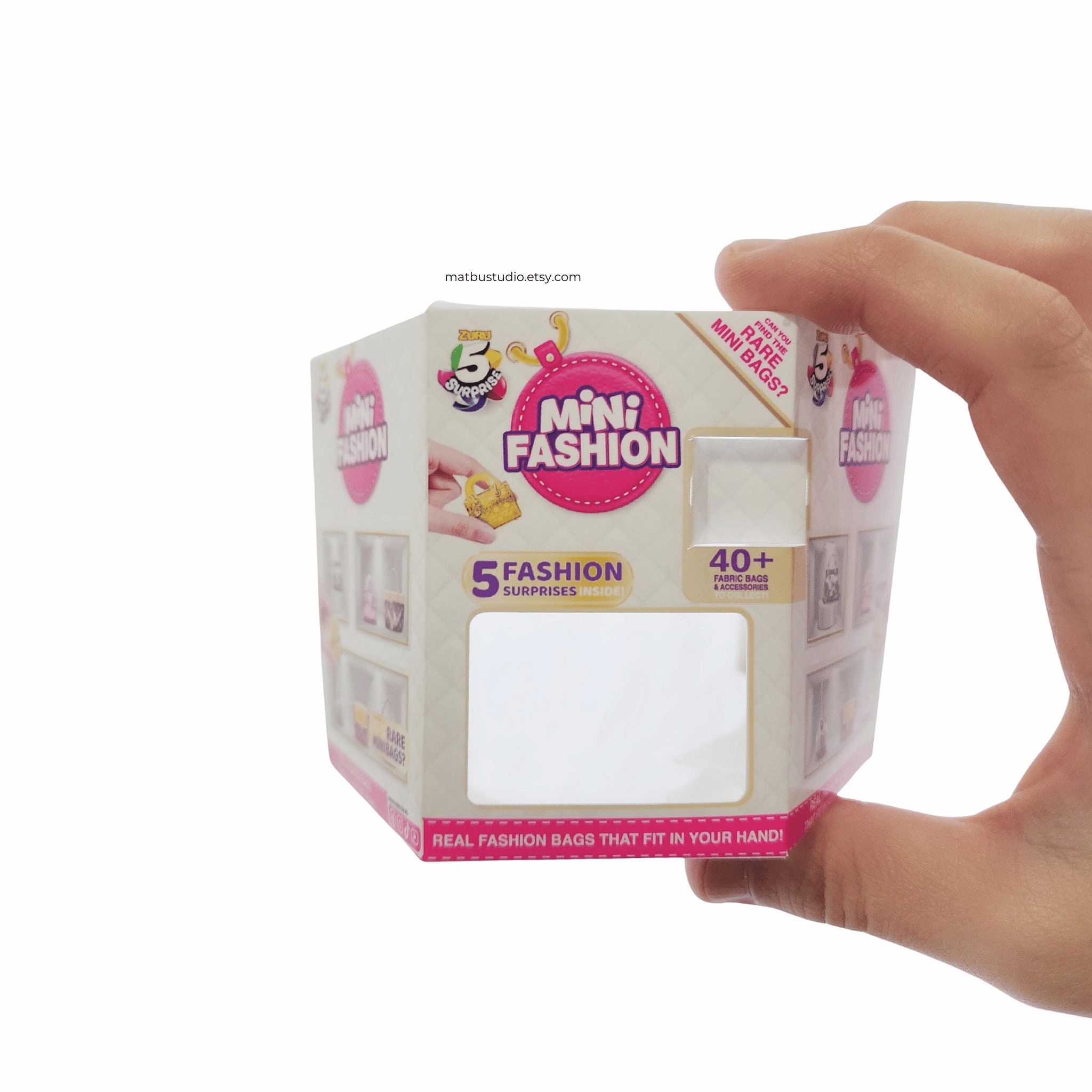 Zuru Mini Fashion 12-pack Case Printable Template DIY, BJD, Blythe Doll ...