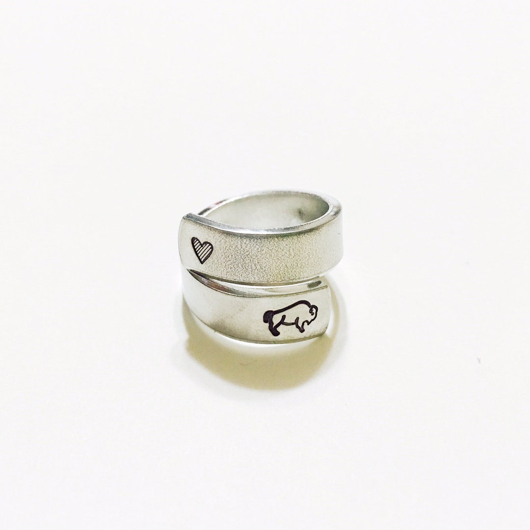 Buffalo Love Wrap Ring - Etsy